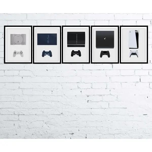 Posters - Playstation Gamer / Set van 5