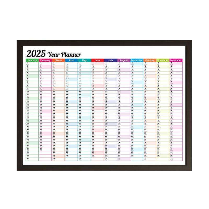 Poster - 2025 Jaarplanner