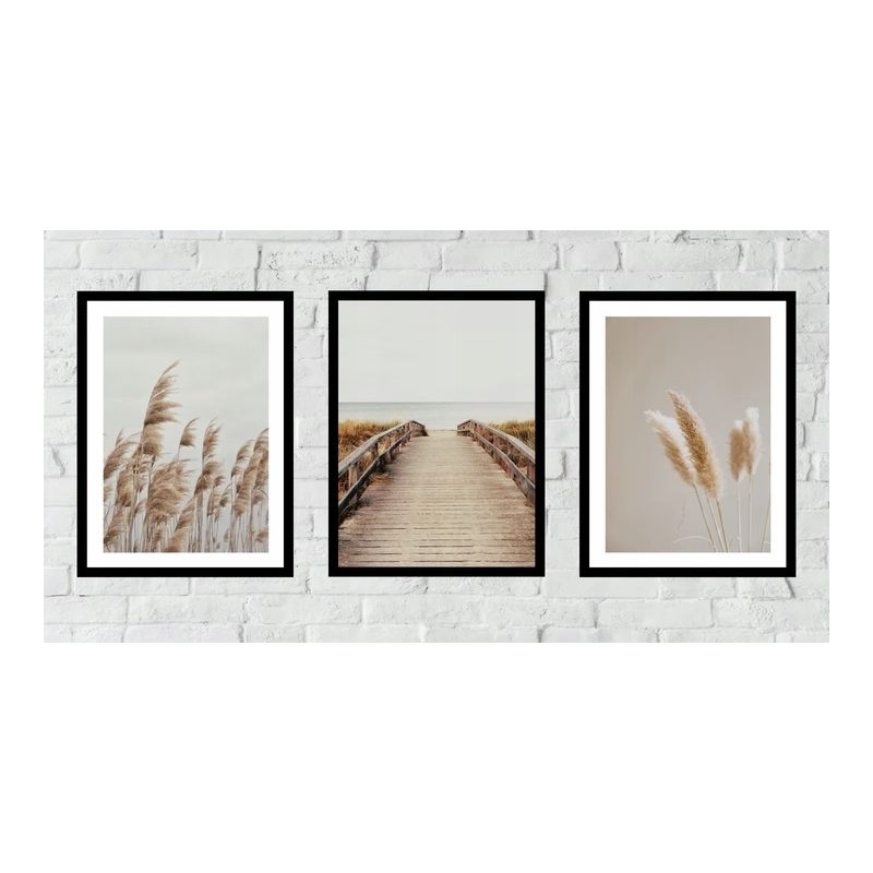 Posters - Droog Gras en Riet / Set van 3
